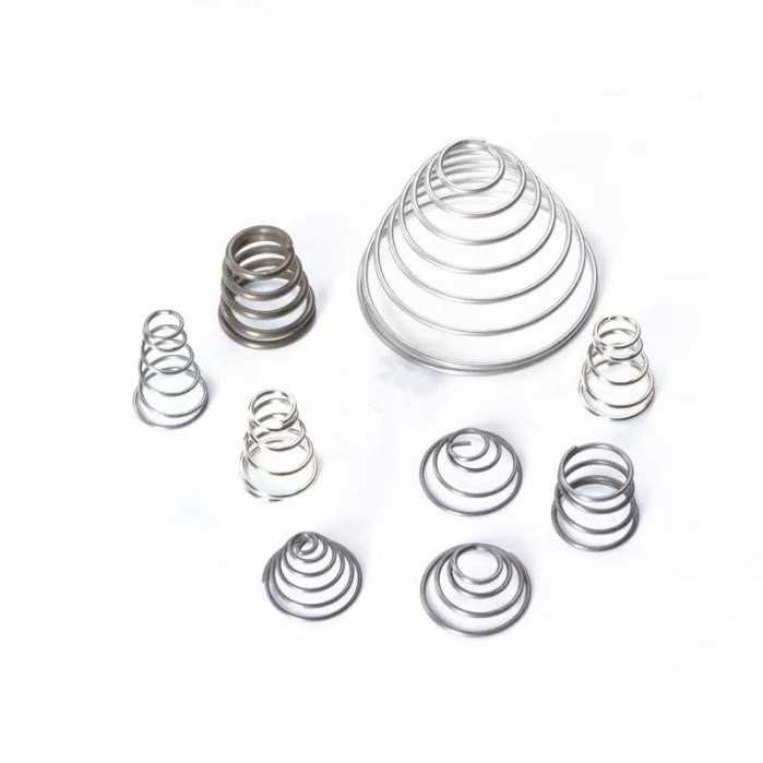Custom Stainless Steel Pagoda Tapered Compression Spring | KENENG