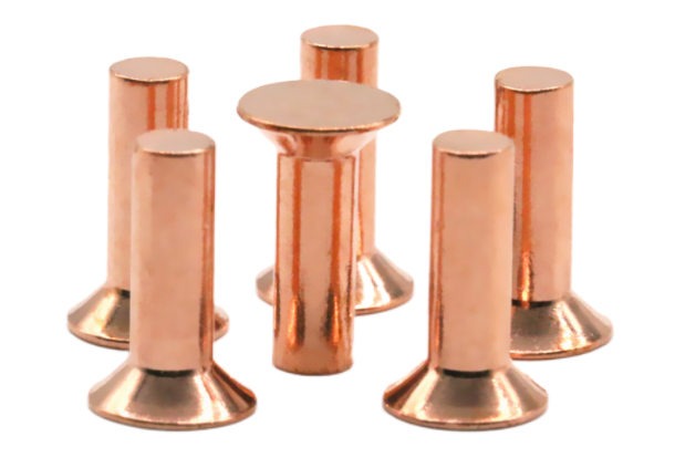 Custom Copper Countersunk Head Solid Rivet | KENENG