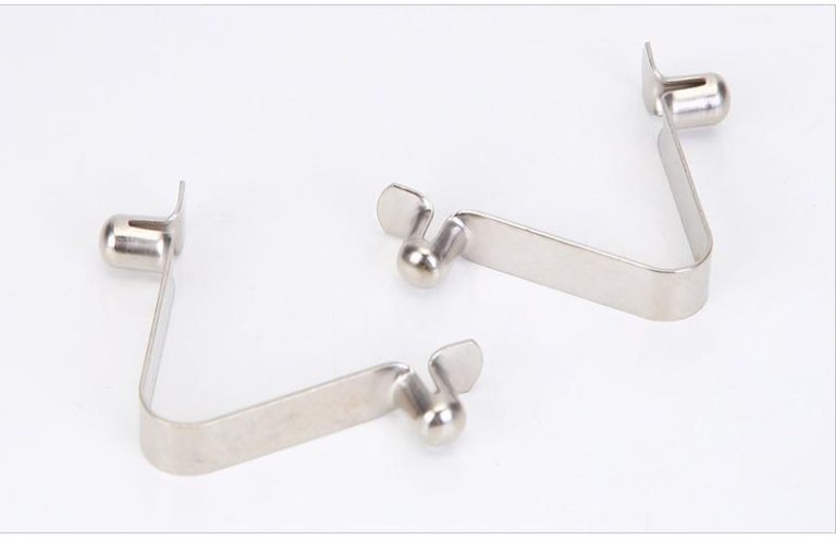 Custom V Shaped Snap Spring Steel Clip | KENENG