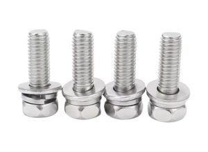 Cross Hex Head SEMS Bolts with Washers - KENENG