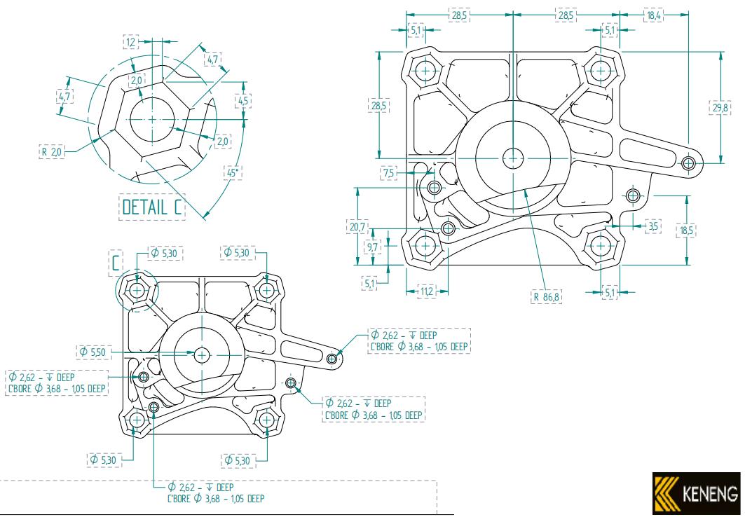Custom 3D Printed Plastic Parts - KENENG