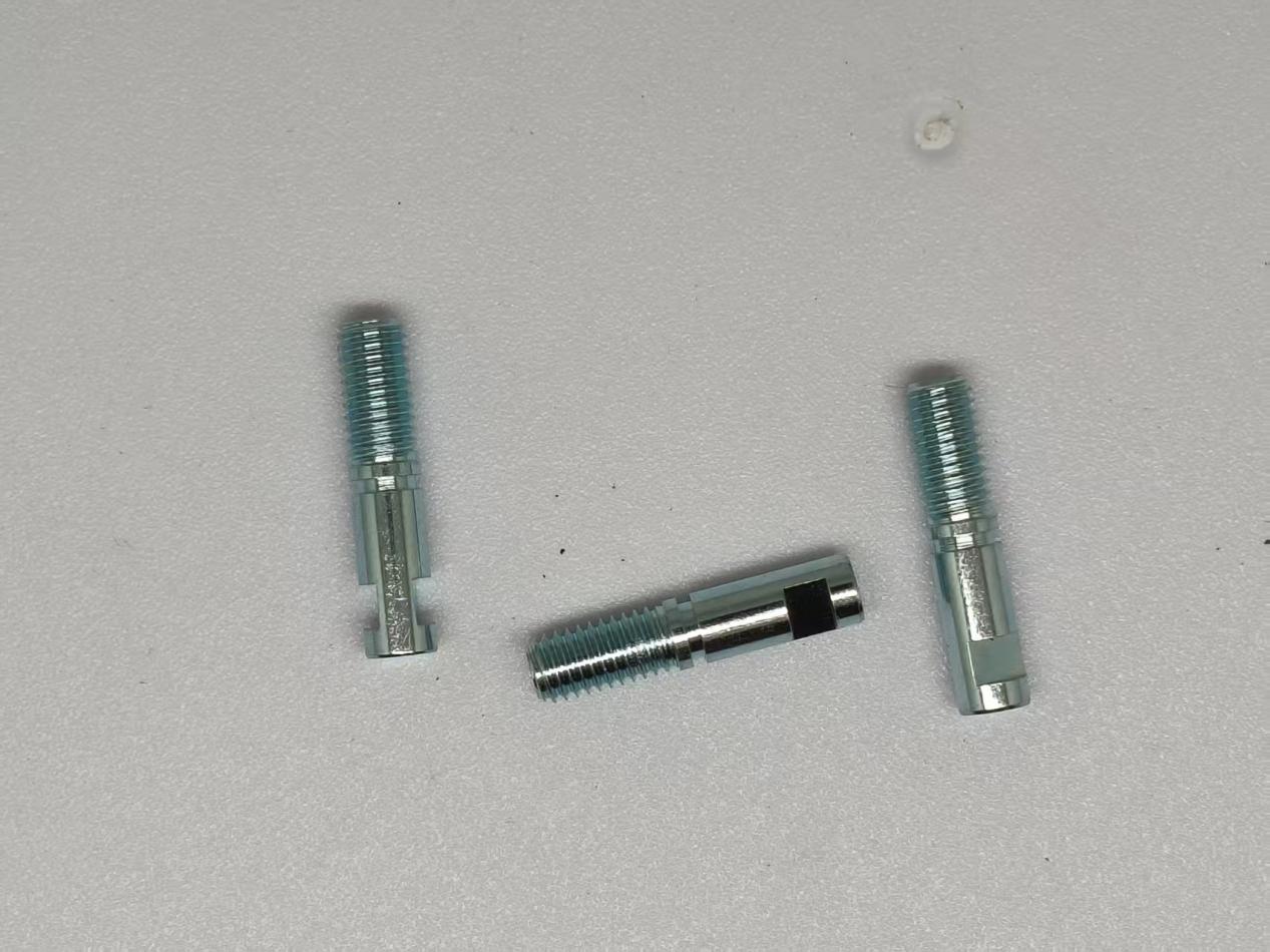 Custom Shoulder Bolts - – Blue White Zinc Plated - KENENG